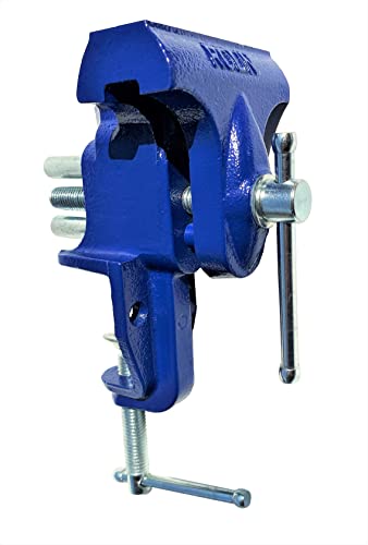 Rolin Vise Wood Working Clamp 3 Inch Light Duty Tools Small Home Vise Table Vise Blue