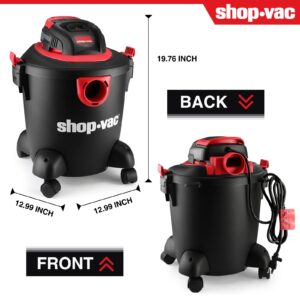 Shop-Vac 5 Gallon 2.0 Peak HP Wet/Dry Vacuum 2035000+ 90115 Dacron Cloth Filter 2 Pack