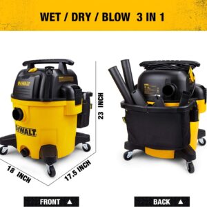 DEWALT 10 Gallon 5.5 Peak HP Poly Wet Dry Vacuum DXV10P