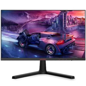 koorui 24 inch computer monitor -fhd 1080p gaming monitor 165hz va 1ms, adaptivesync technology, led monitors with ultra-thin, hdmi x2 /dp, vesa compatible, tilt adjustable, eye care 24e4