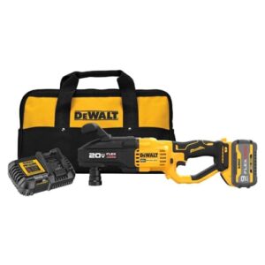 dewalt 20v max* brushless cordless 7/16 in. compact quick change stud and joist drill kit with flexvolt advantage™ kit (dcd445x1)