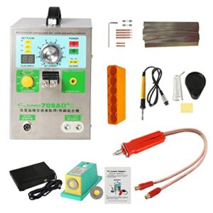 cheirss 709ad pulse spot welder 0.35mm battery welding machine,3.2kw battery spot welder & soldering station,for battery pack 18650 14500 & other lithium batteries