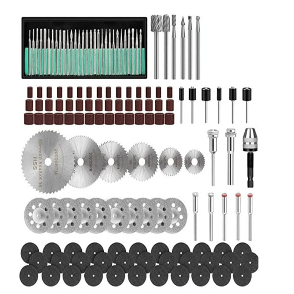 146 Pcs Universal Rotary Tool Kit Electric Grinder Sander Polisher Drill Accessories Tool Set Combination