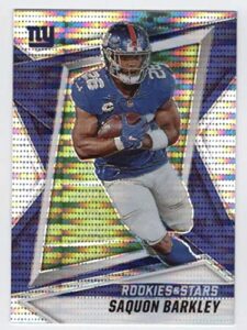 saquon barkley 2021 panini rookies and stars pulsar prizm #81 nm+-mt+ nfl football giants