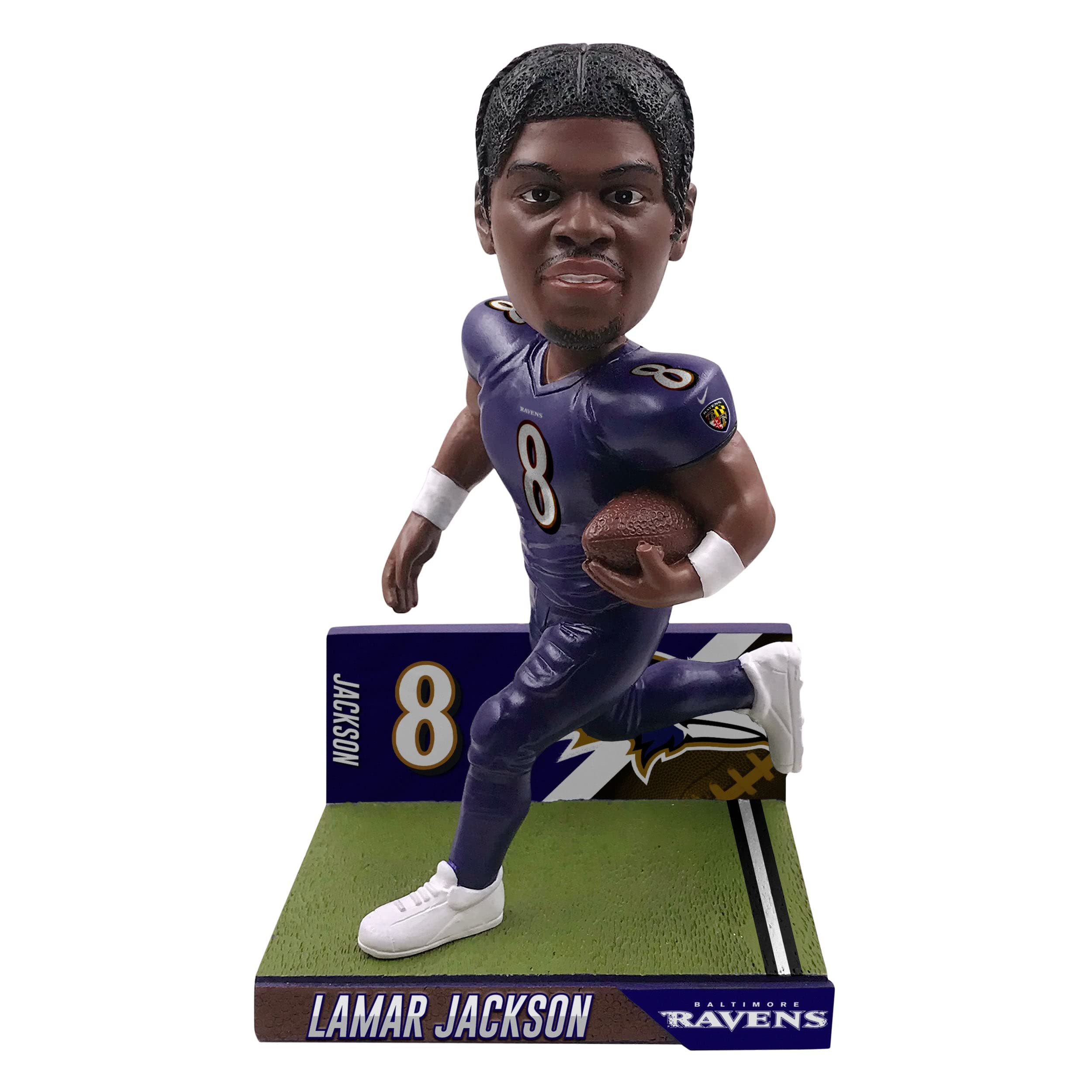 Lamar Jackson Baltimore Ravens Big Ticket Series Bobblehead NFL