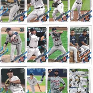 Detroit Tigers / 2022 Topps Baseball Team Set (Series 1 and 2) with (23) Cards. PLUS 2021 Topps Tigers Baseball Team Set (Series 1 and 2) with (20) Cards. ***INCLUDES (3) Additional Bonus Cards of Former Tigers Greats Alan Trammell, Jack Morris and Lou Wh