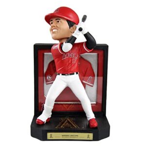 shohei ohtani los angeles angels framed showcase bobblehead mlb