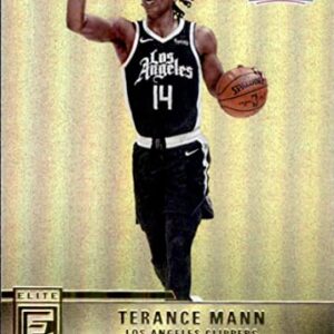 2021-22 Donruss Elite #178 Terance Mann Los Angeles Clippers Official NBA Basketball Card in Raw (NM or Better) Condition