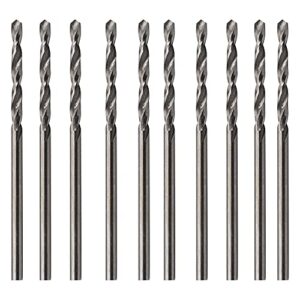 bettomshin high speed steel straight shank twist drill bits set power tools grinding process 2.2mm drill diameter 10pcs