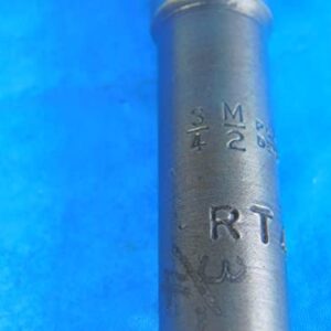 Putnam .739" O.D. HSS Reamer Morse Taper #2 Shank LH Spiral 8 FL MT2 3/4 .75 - JP0433AP1