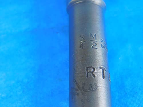 Putnam .739" O.D. HSS Reamer Morse Taper #2 Shank LH Spiral 8 FL MT2 3/4 .75 - JP0433AP1