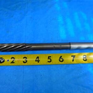 Putnam .739" O.D. HSS Reamer Morse Taper #2 Shank LH Spiral 8 FL MT2 3/4 .75 - JP0433AP1