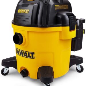 DeWALT DXV10PZ 10 Gallon 5.5 Peak HP Poly Wet Dry Vacuum, Yellow