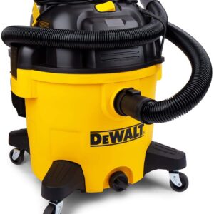 DeWALT DXV10PZ 10 Gallon 5.5 Peak HP Poly Wet Dry Vacuum, Yellow