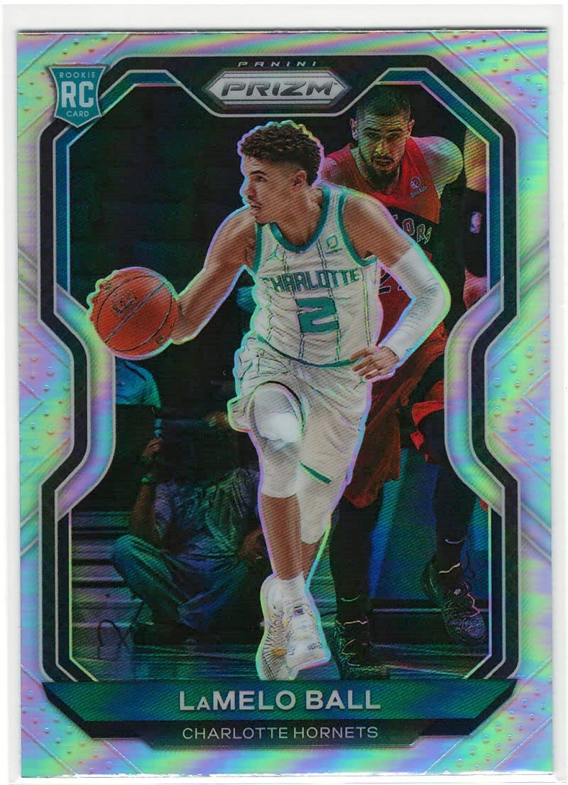 2020 Panini Prizm LaMelo Ball Silver Prizm Refractor Rookie Card