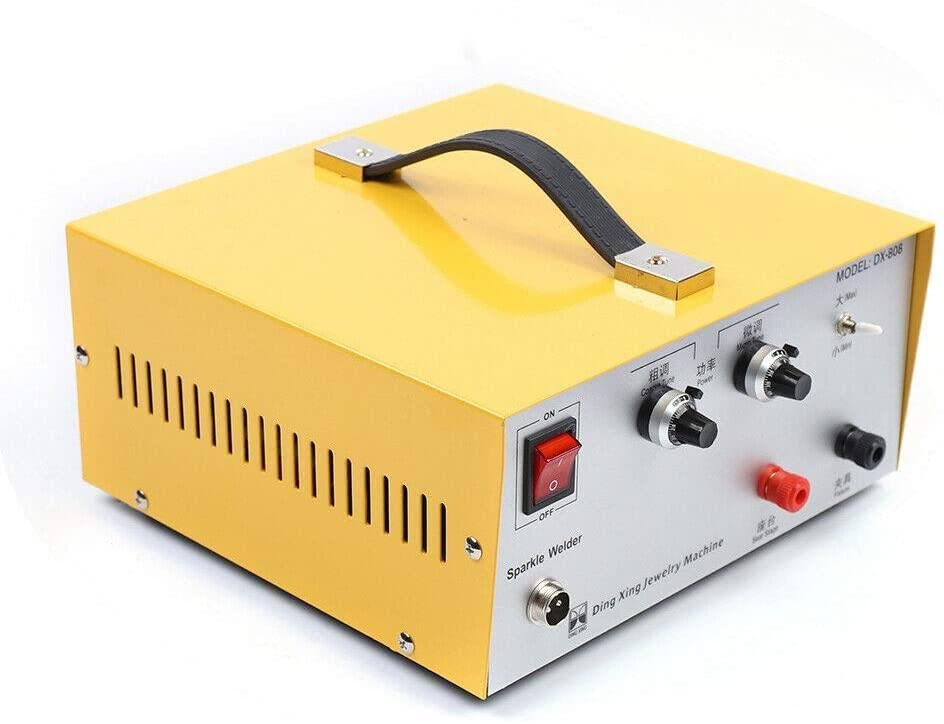 HPDONM 30A/80A Jewelry Spot Welder Pulse Sparkle Spot Welder Laser Pulse High Power Gold Silver Platinum Palladium Necklace Ring Jewelry Spot Welder Mold Tools,80A