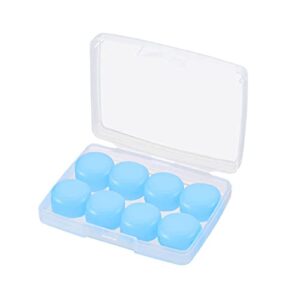 silicone ear plugs for sleeping swimming sound blocking reduction noise with shooting, airplanes, concerts, mowing