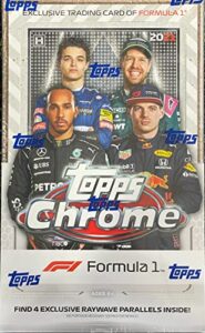 2021 topps chrome formula 1 racing hobby lite box