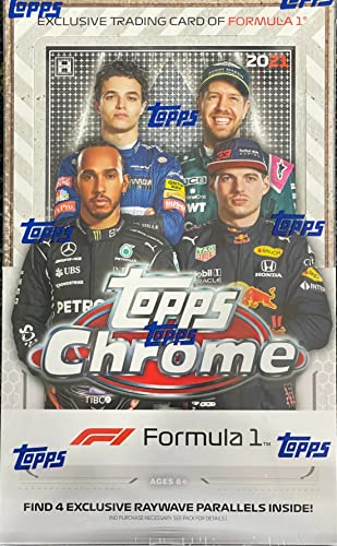 2021 Topps Chrome Formula 1 Racing Hobby Lite Box