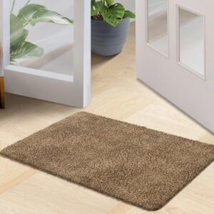 RugMast Indoor Door Mat for Entryway, 20" x 30" Washable, Non Slip Super Absorbent Microfiber Rugs for Entryway, Low Profile