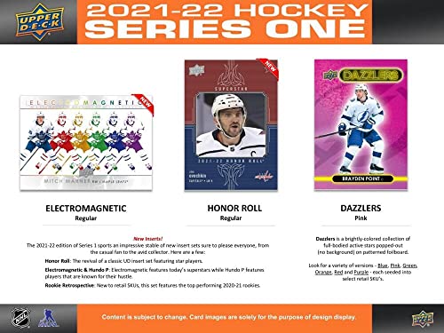 2021/22 Upper Deck Series 1 NHL Hockey BLASTER box (6 pks/bx)