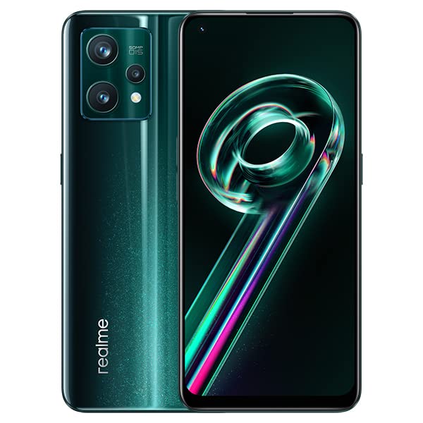 realme 9 Pro+ 5G Dual 128GB 6GB RAM Factory Unlocked (GSM Only | No CDMA - not Compatible with Verizon/Sprint) Global Version - Green