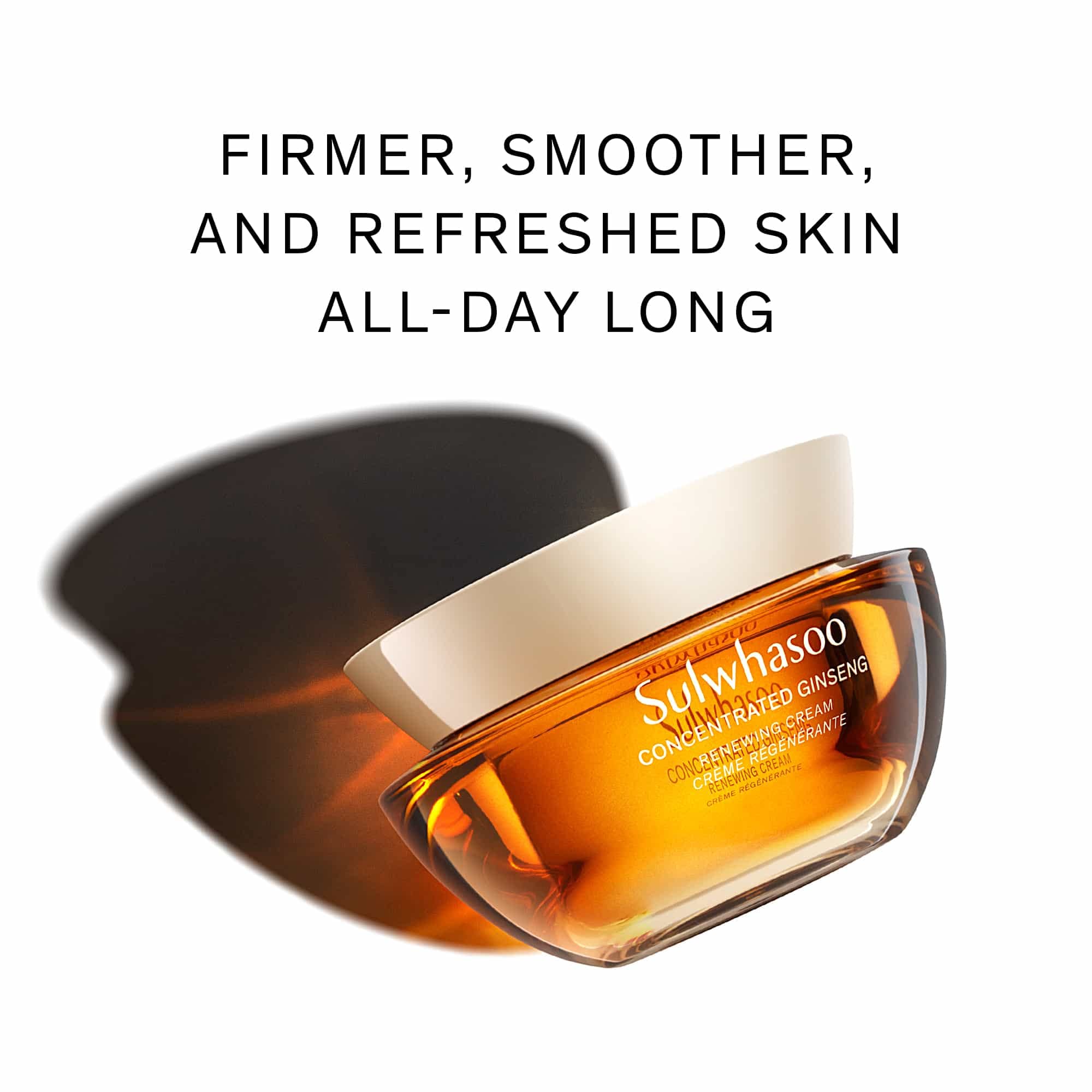 Sulwhasoo Concentrated Ginseng Renewing Cream: Travel Sized Cream to Hydrate, Visibly Firm, and Visibly Soften Lines & Wrinkles, 0.33 fl. oz.