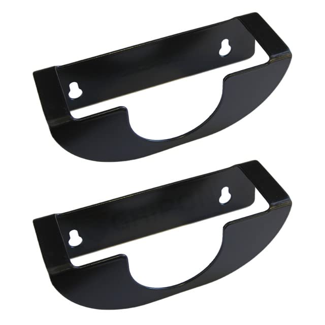 (Pack of 2) Black Angle Grinder Holder Tool Wall mount Bracket for 5inch Grinder