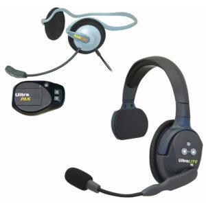 eartec smmon3 1 single main ultralite and 2 monarch/ultrapak headsets