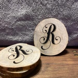 Monogram Coasters (Maple)