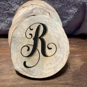 Monogram Coasters (Maple)