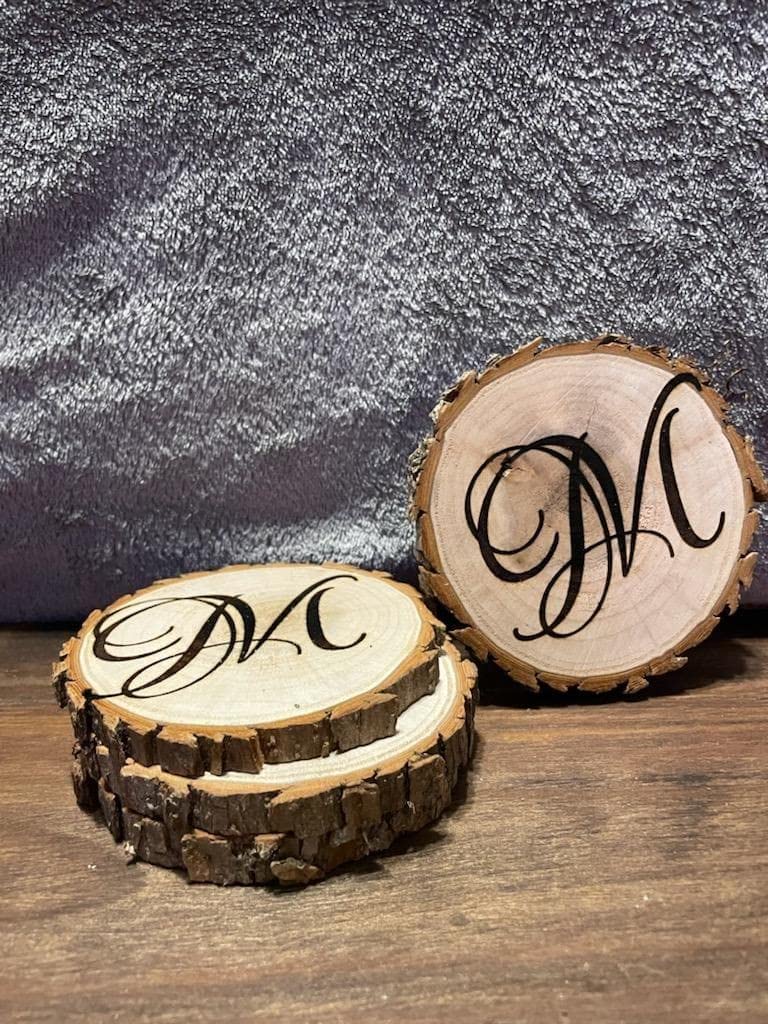 Monogram Coasters (Maple)