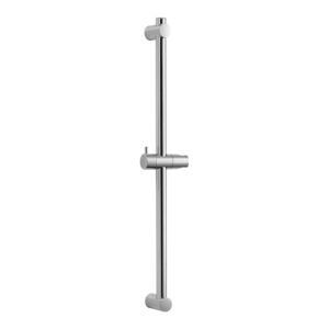 offo shower slide bar 27 inches adjustable installation distance 15-26 inches with 360° adjustable handheld shower head holder for bathroom, screw wall mounted, chrome finish