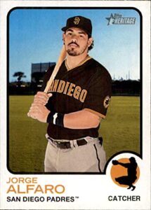 2022 topps heritage #274 jorge alfaro san diego padres nm-mt mlb baseball