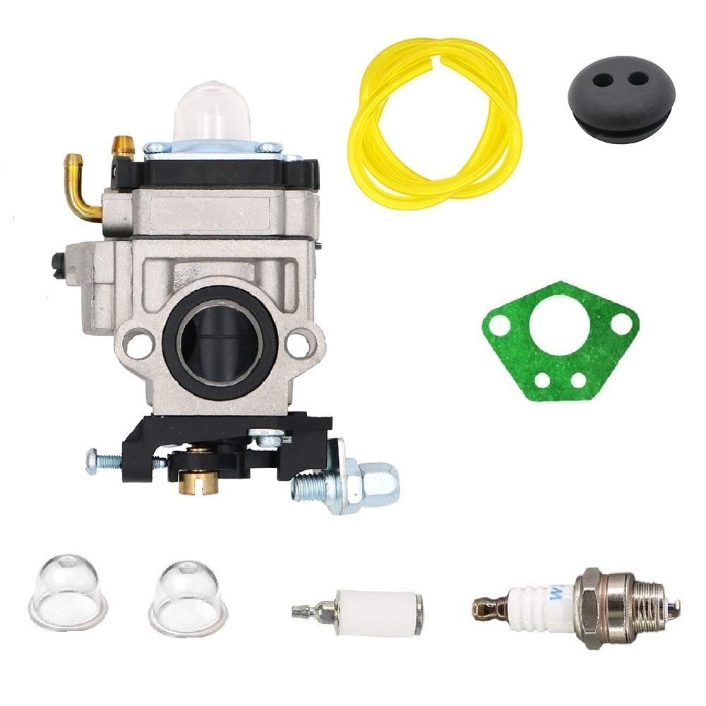 SAKITAM Carburetor Carb Kit for Thunderbay Y43 Auger Power Head Y2007 Mini Cultivator 430025 Carb Fuel Line Grommet Spark Plug