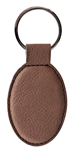 ThisWear Welder Gifts For Women Welder 5 Out Of 5 Stars Review Held Together Well Leatherette Oval Keychain Key Tag Brown