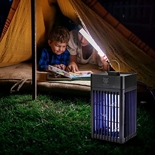 Night Cat Bug Zapper Outdoor Indoor 18W Mosquito Killer Lamp 4200V Powerful Fly Killing Lamp Electric Insect Killer for Garden Kitchen