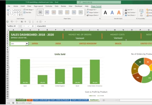 Excel 2021 Training DVD by Simon Sez IT: Excel 2021/365 Tutorial for Beginners to Intermediate Users – Excel Course Including Exercise Files