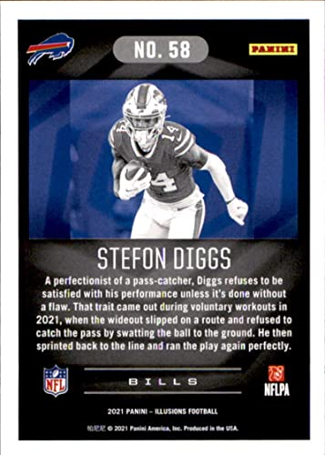 2021 Panini Illusions #58 Stefon Diggs Buffalo Bills NFL Football Trading Card