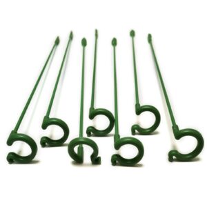 Plants Support Rods 10 Pcs Garden Bonsai Bracket Stake Single Stem Shrub Holder for Indoor Outdoo Garden Flower Potted Support Rod support rod for plants