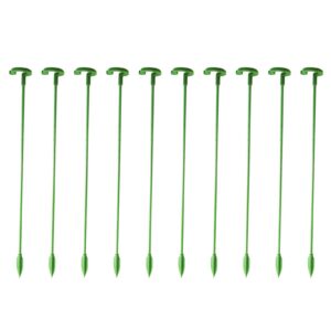 Plants Support Rods 10 Pcs Garden Bonsai Bracket Stake Single Stem Shrub Holder for Indoor Outdoo Garden Flower Potted Support Rod support rod for plants