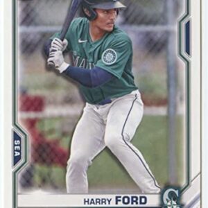 2021 Bowman Draft #BD-1 Harry Ford RC Rookie Seattle Mariners MLB Baseball Trading Card