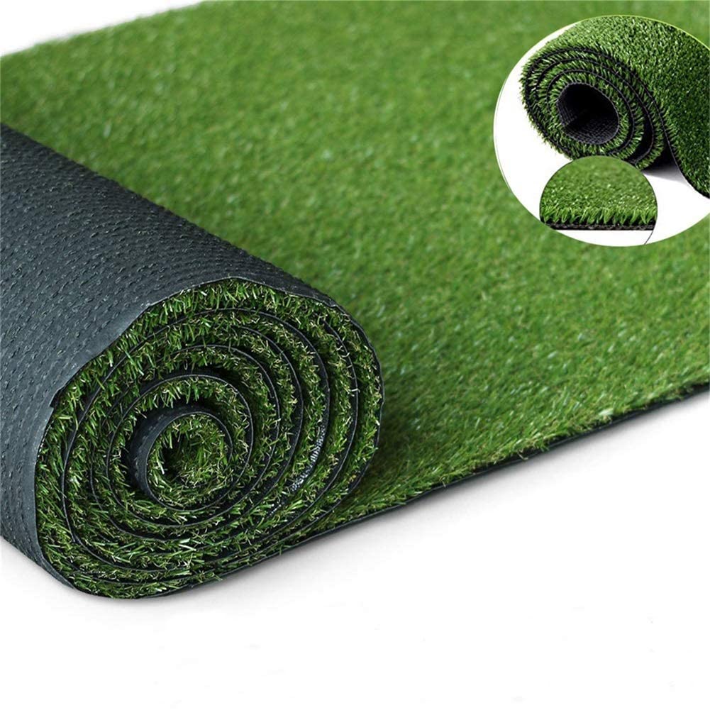 Moxie Direct Artificial Grass Turf Lawn , 3Feet X 8Feet Realistic Indoor Outdoor Garden Balcony Decor Landscape Synthetic Fake Grass Pet Rug Carpet