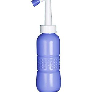 Portable Bidet Bottle for Travel Personal Hygiene Care Manual Bidet (11in), Blue