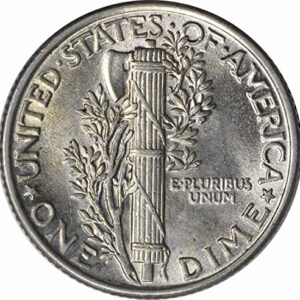 1934 P Mercury Dime Uncertified MS64FB