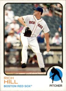 2022 topps heritage #212 rich hill boston red sox nm-mt mlb baseball