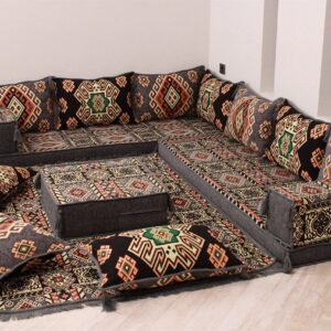 Arabic Majlis Sofa Set, Arabic Cushions, Modular Sofa, Moroccan Sofa, Furniture