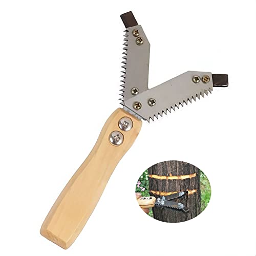 Girdling Knife,3mm-5mm 2 in 1 Ring Barking Cutter,Tree Girdling Tool for Fruit Tree