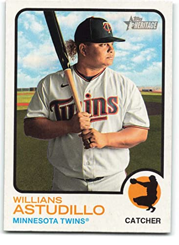 2022 Topps Heritage #427 Willians Astudillo Minnesota Twins (SP - Short Print) NM-MT MLB Baseball High Number Short Print