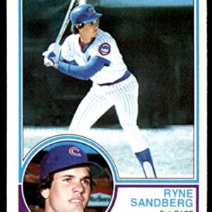 Ryne Sandberg Rookie Card 1983 Topps #83